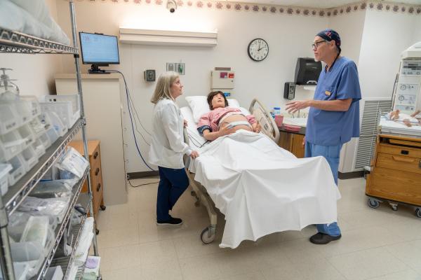 New childbirth manikin helps nursing students and community learn | UW ... New childbirth manikin helps nursing students and community learn | UW ...